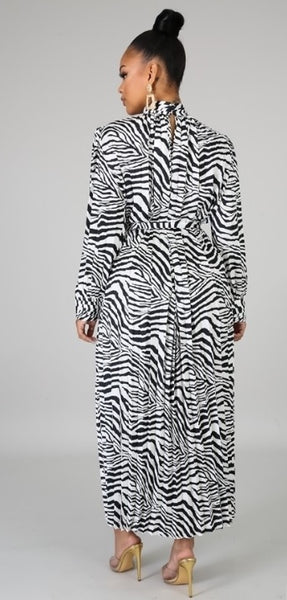 Zebra Print Dress – Diva's Den Fashion, LLC