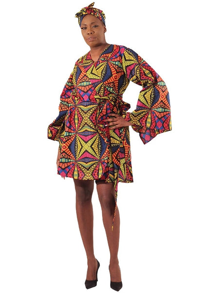 African Print Wrap Top – Diva's Den Fashion, LLC